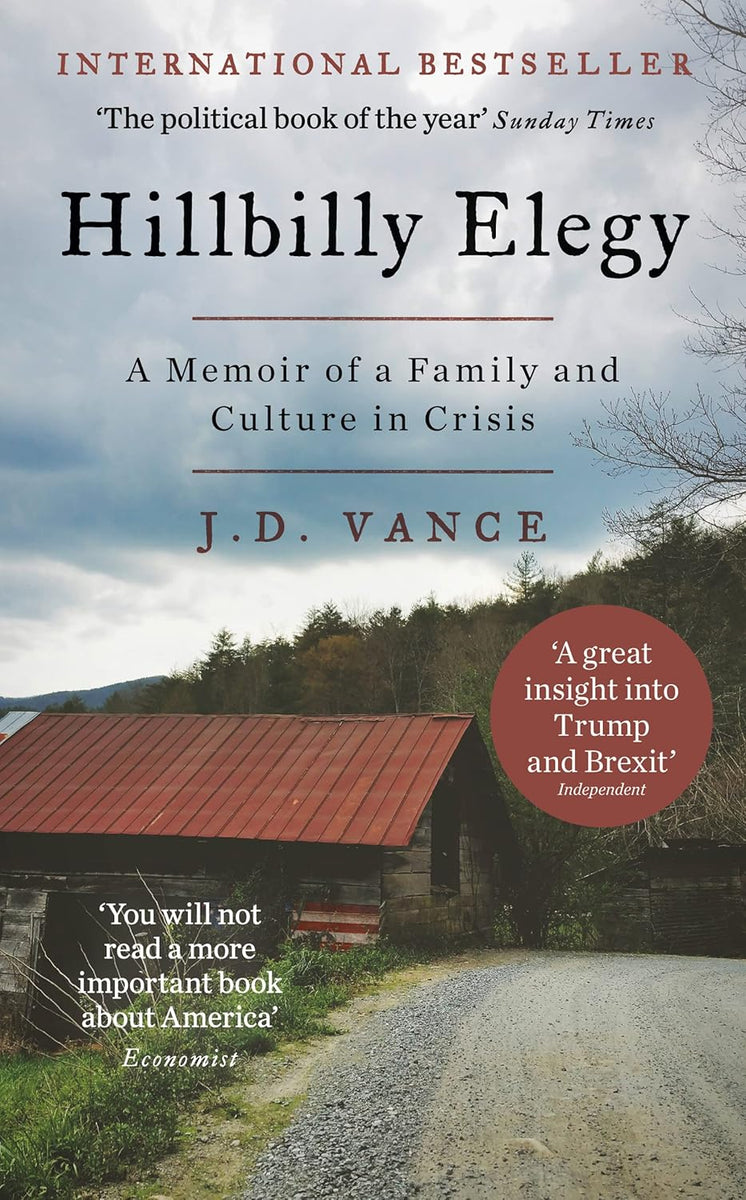 Hillbilly Elegy by J. D. Vance (Author) – I H Pentz Booksellers