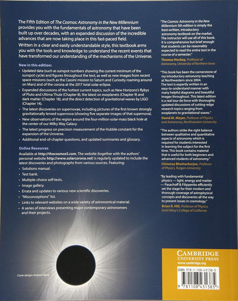 The Cosmos: Astronomy in the New Millennium by Jay M. Pasachoff – I H ...