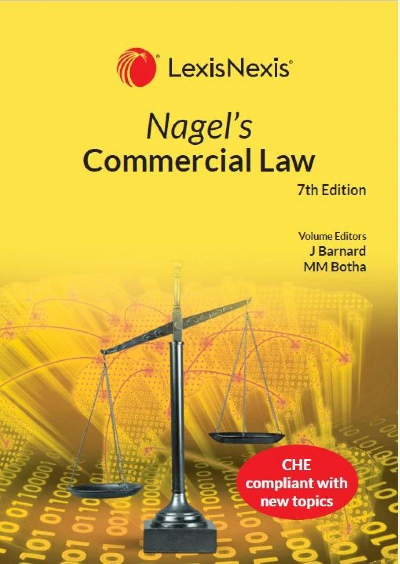 Nagel's Commercial Law 7th Edition by Chris Nagel – I H Pentz Booksellers Nagel's Commercial Law 7th Edition by Chris Nagel – I H Pentz Booksellers